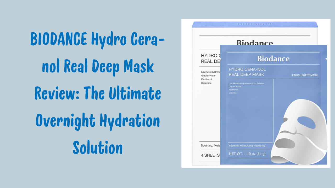BIODANCE mask review