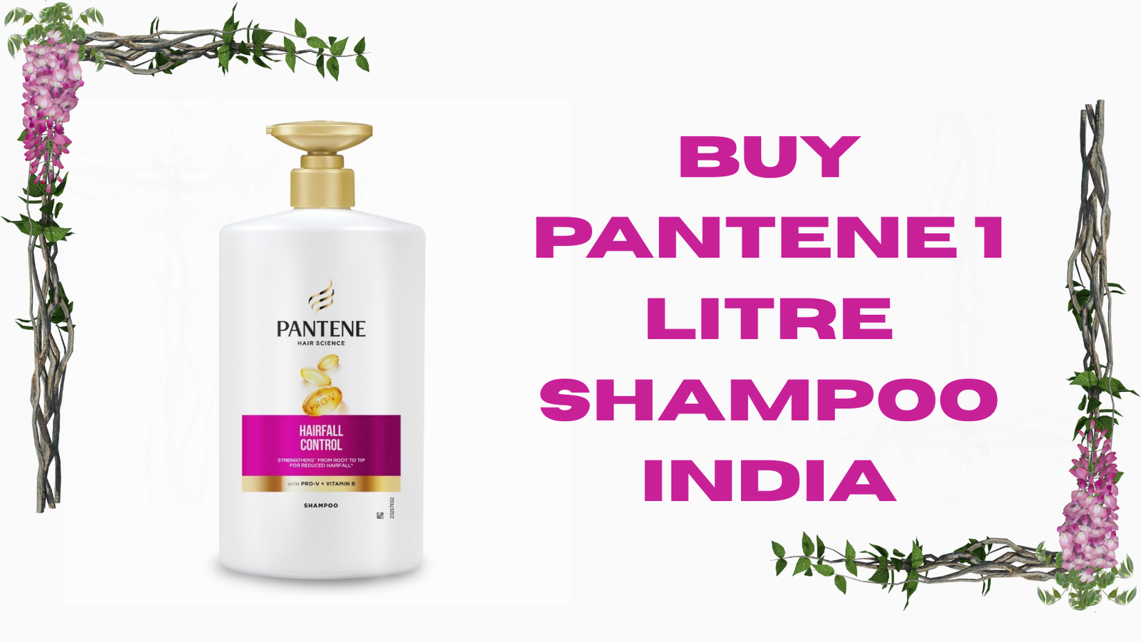 Buy pantene 1 litre shampoo India